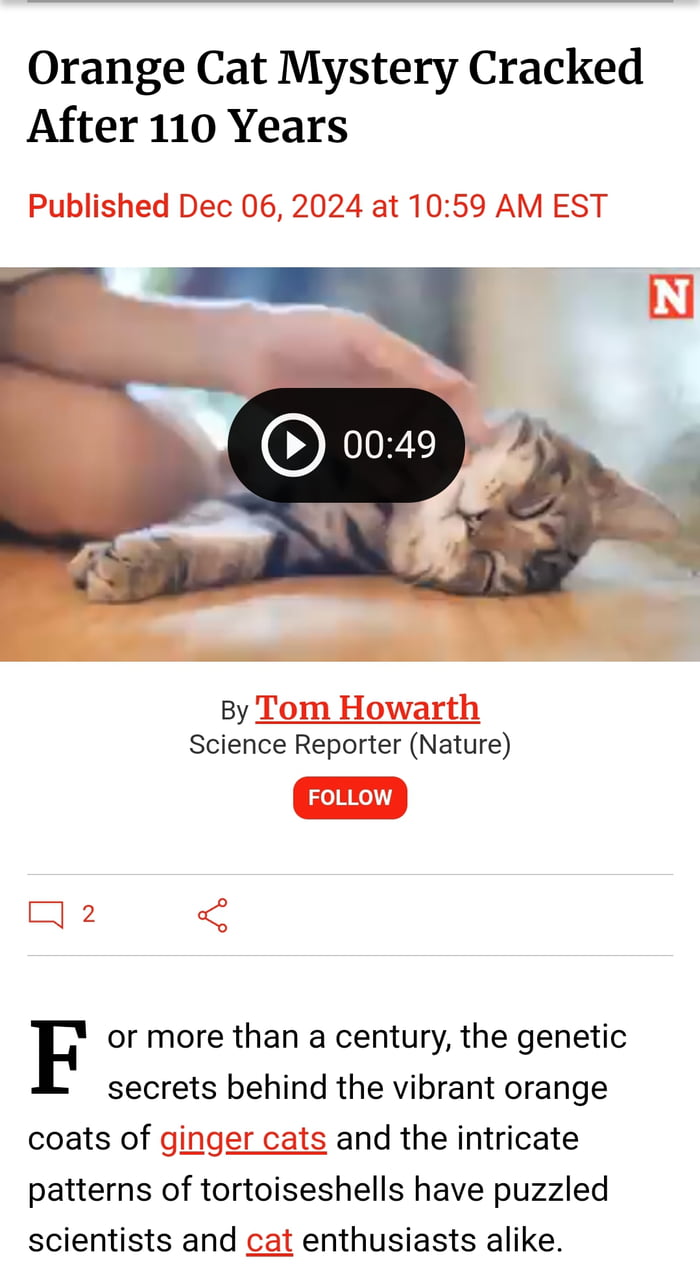 Next job is 250 years quest to cracking their mysterious mischief behavior gene. - 9GAG