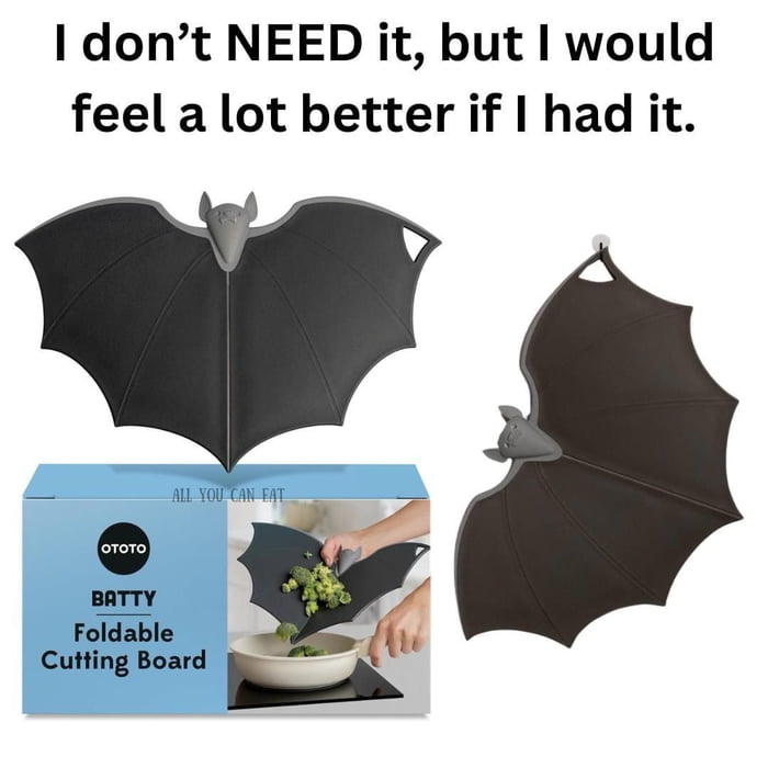 I wonder what else can be bat themed and still a useful tool for life… - 9GAG