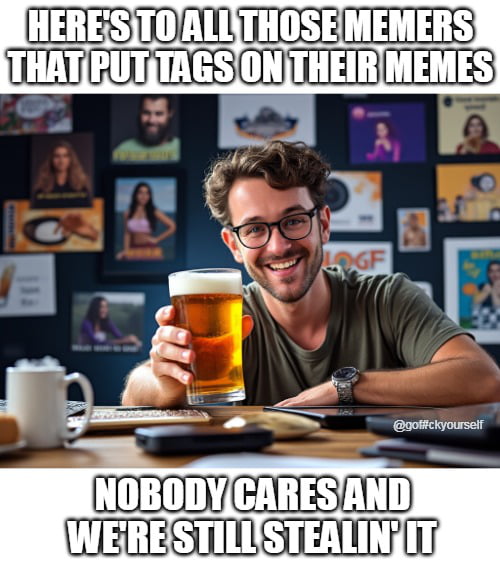 Shout out to all the memers that still tag - 9GAG