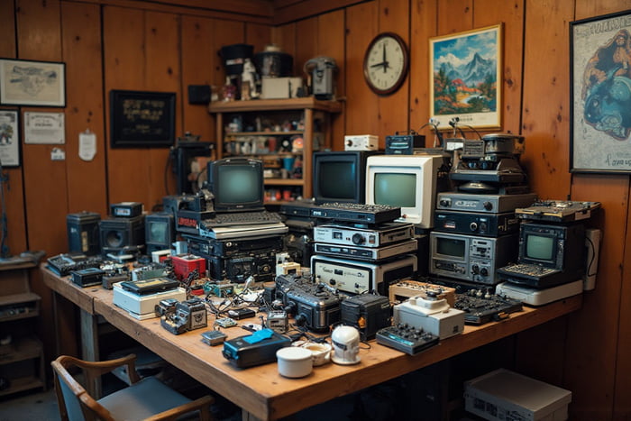 My retro electronics collection - 9GAG