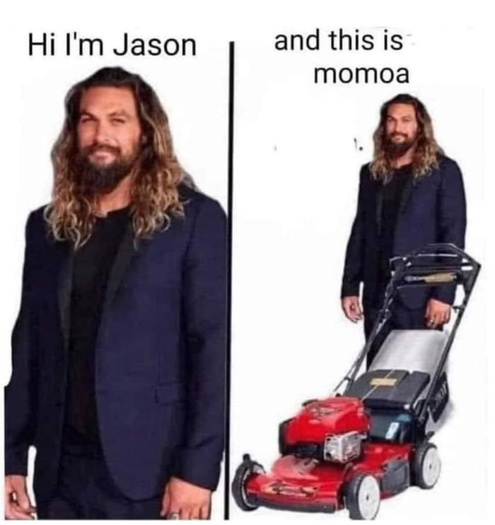 Hi I'm Jason, and this is Momower. - 9GAG