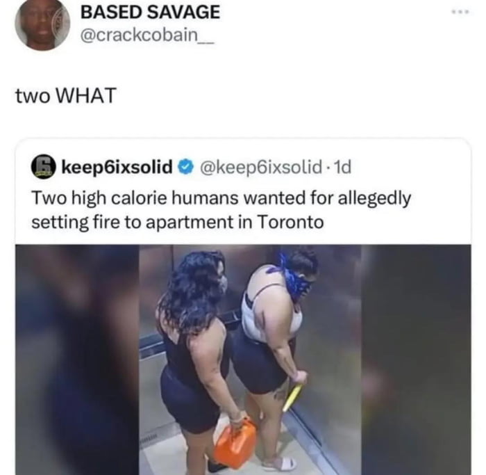 Wait, 'high calorie humans'? - 9GAG