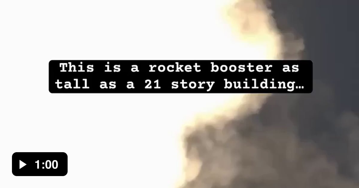 They actually caught the rocket booster - 9GAG