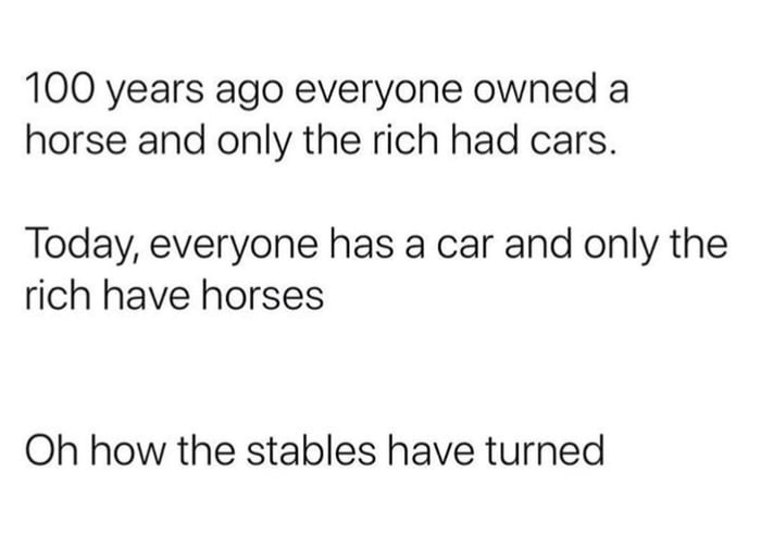 A clever observation on how things change. - 9GAG