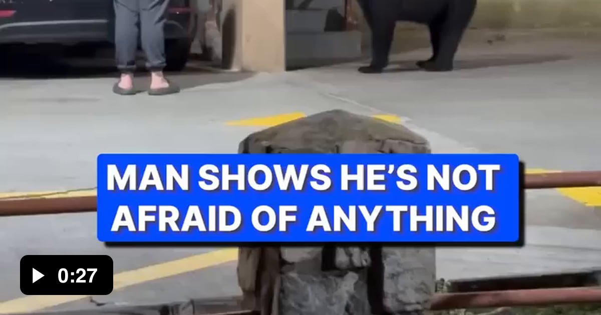 Just a casual encounter in the parking garage, nothing to see here. - 9GAG