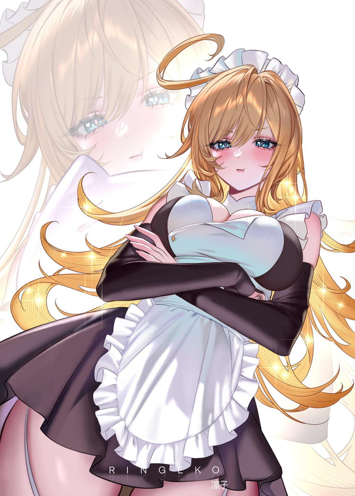 Pouting Maid Escoffier - 9GAG