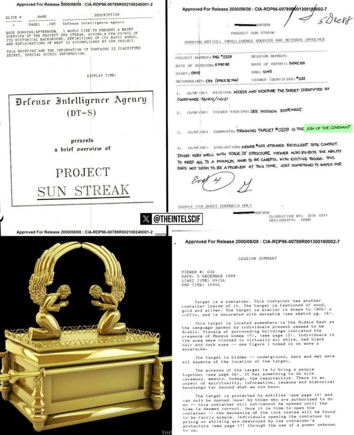 Declassified CIA documents about remote viewing - 9GAG