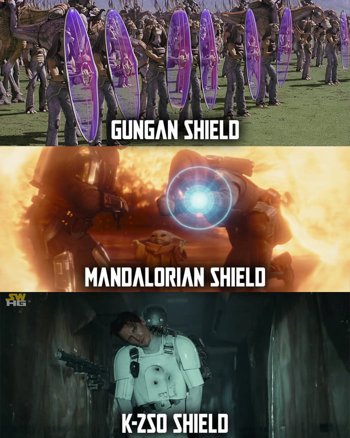 "Get this droid a shield!" - 9GAG