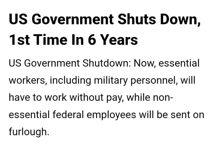 Military personnel work without pay, federal employees furlough, how do ...