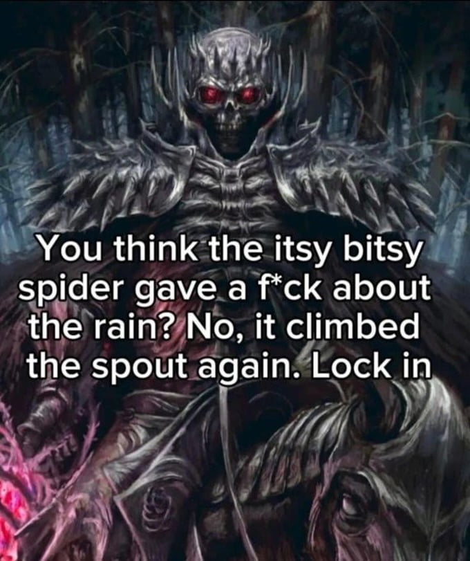 The ultimate lesson in perseverance from an unlikely source. - 9GAG