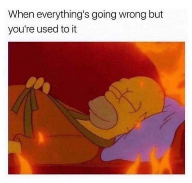 This is fine, everything is fine - 9GAG