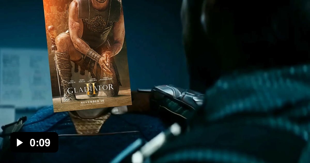 Gladiator has no sequel, Gladiator needs no sequel - 9GAG