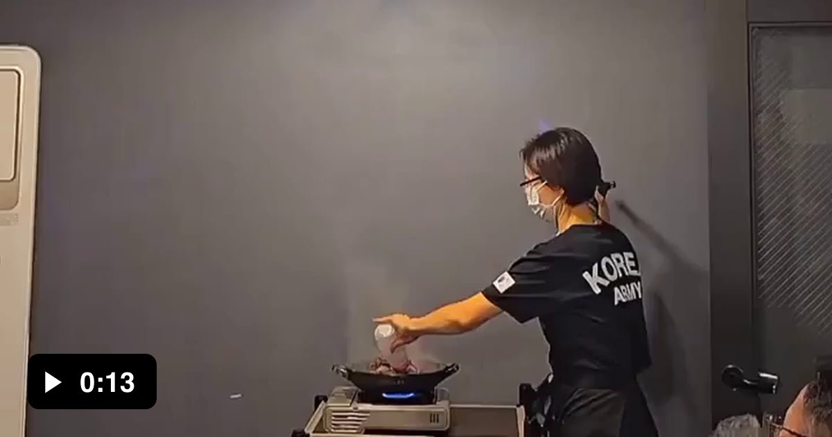 Dropping the flame on Wok - 9GAG