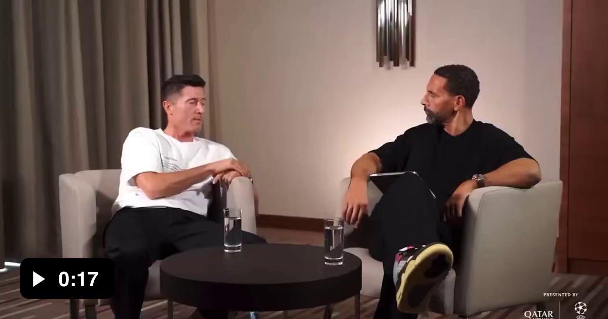 Lewandowski explains how Pep Guardiola talks about tactics - 9GAG