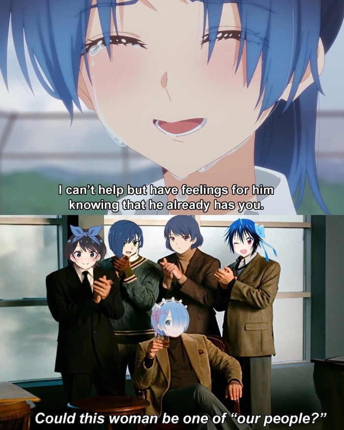 The short blue hair curse is real 🥹 - 9GAG