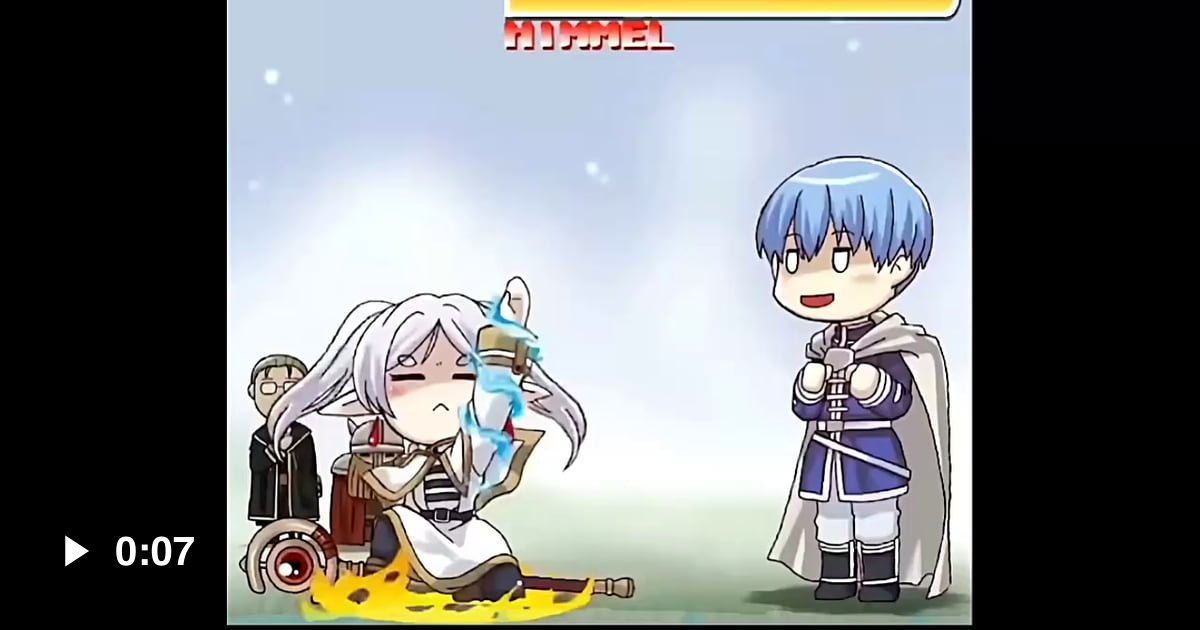 Frieren final move. - 9GAG