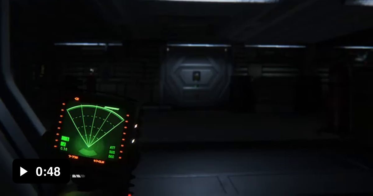 Butt-clenching moment from this 10-year old game [Alien Isolation] - 9GAG