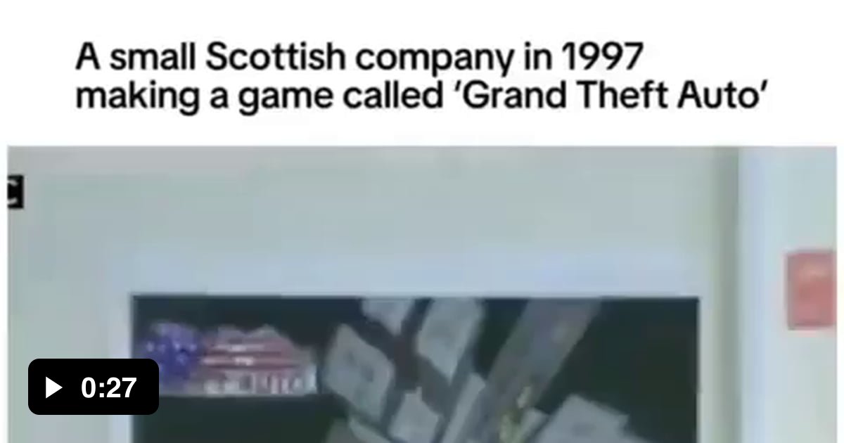 By Rockstar North (formerly DMA Design) in Dundee, the first game of ...
