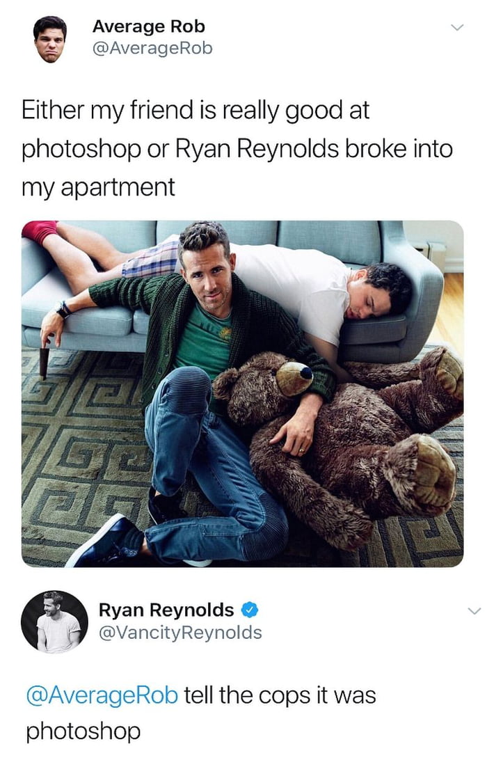 Someone is on to you Ryan! - 9GAG