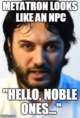 Metatron Memes O Momento Em Que Metatron Superou Todos Os Arcanjos