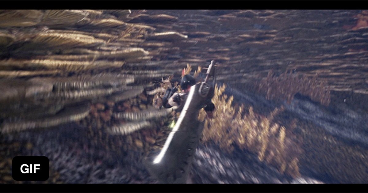 Monster Hunter World: Wall Jump - Great Sword Attack - 9GAG