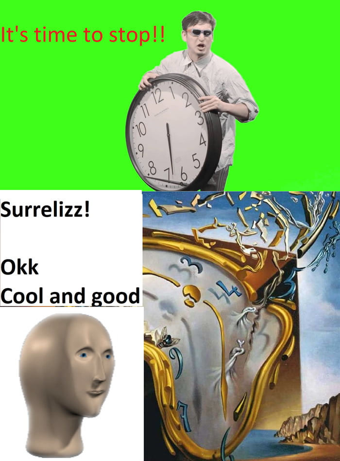 Dali is the original surreal meme - 9GAG