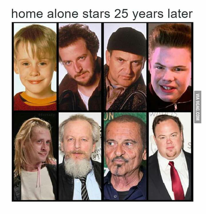 Home alone crew 25 years later... - 9GAG