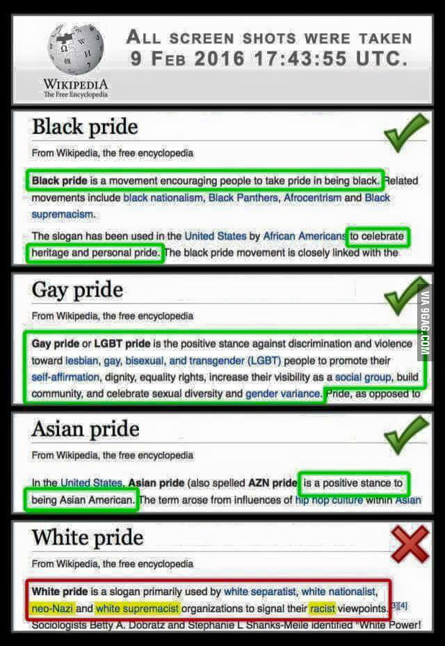 Breaking news: Wikipedia is NOT a reliable information source. - 9GAG