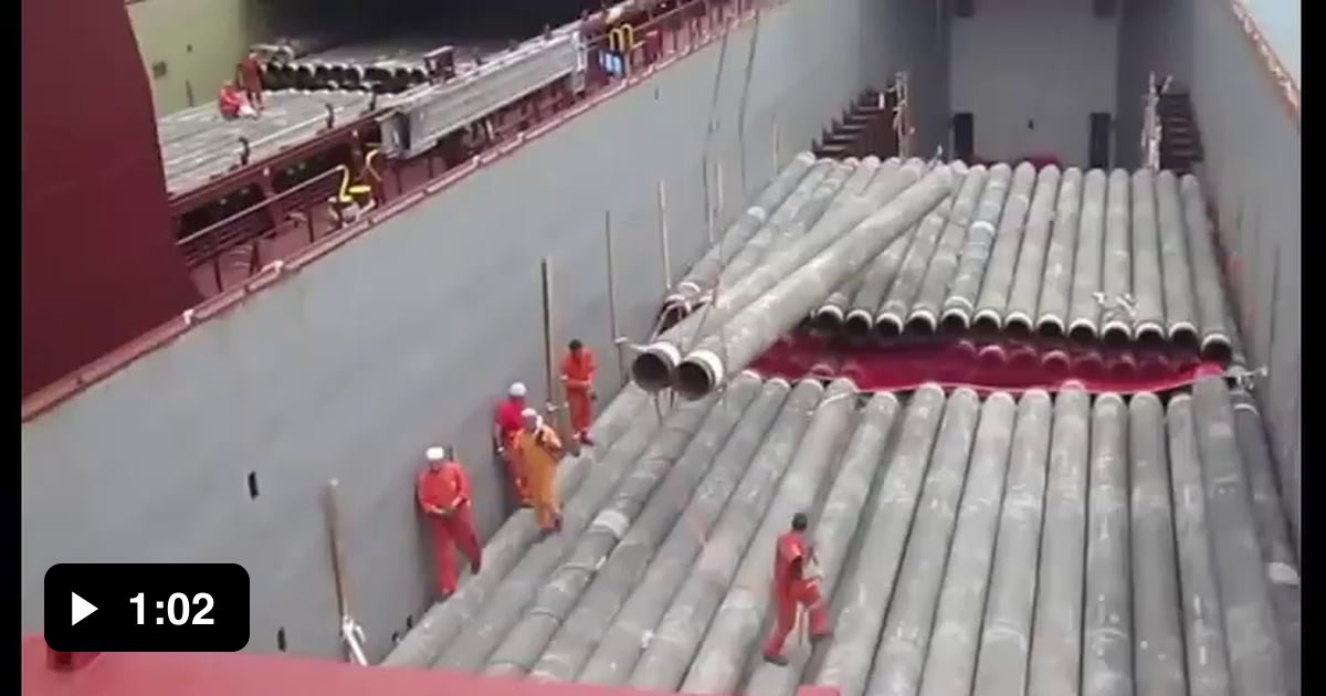 Offshore Pipeline Transfer - Avoid +100 - 9GAG