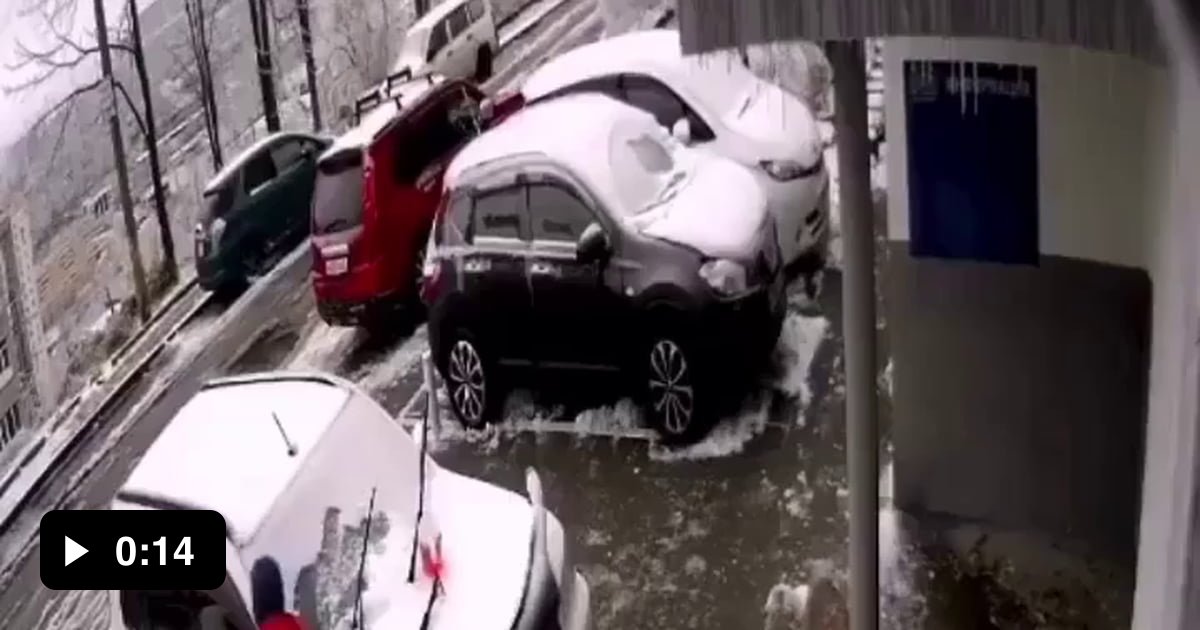 It’s only in Russia where random things fall from the sky - 9GAG