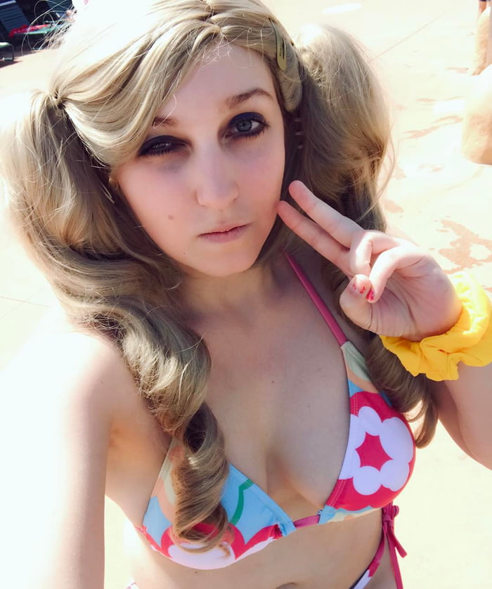 Swimsuit Ann Takamaki by Emcat Cosplay - 9GAG