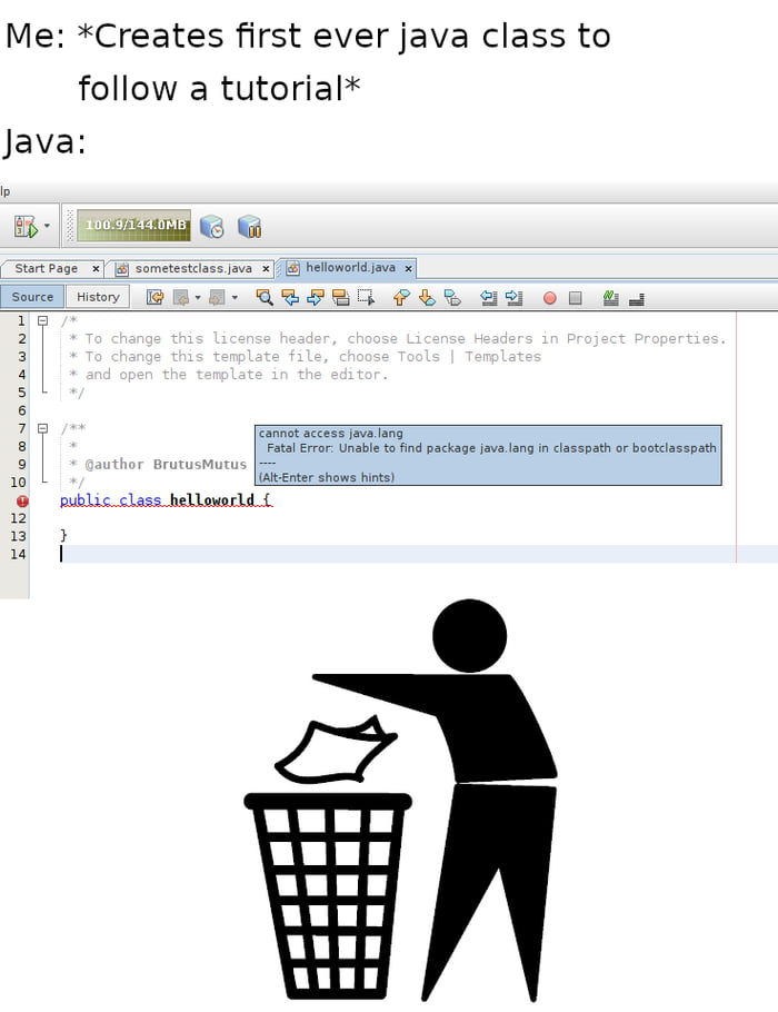 Just stick with python - 9GAG