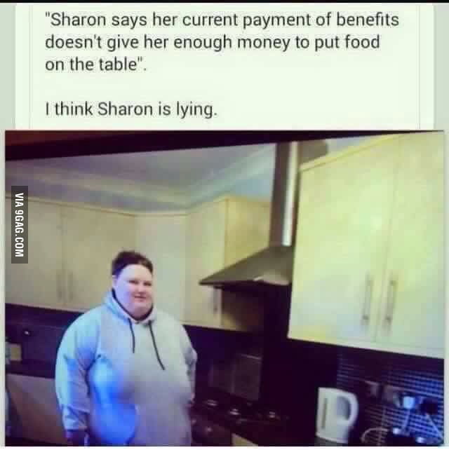 Fat people logic - 9GAG