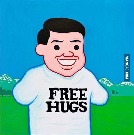 Free hugs - 9GAG