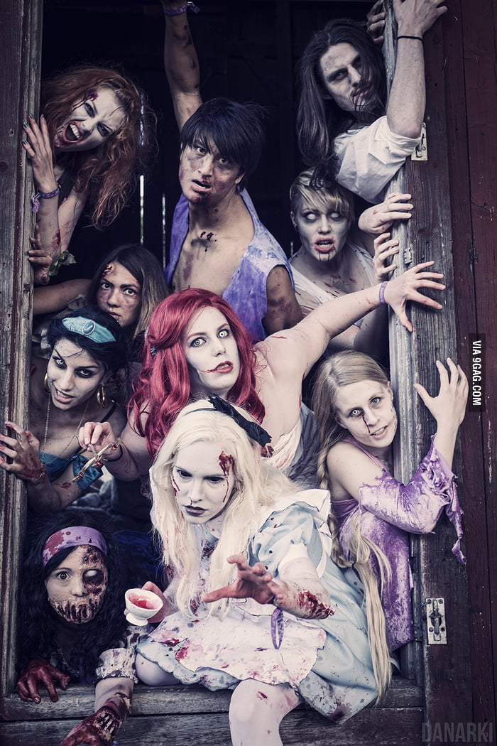 Pretty Scary Zombie Disney Group! - 9GAG