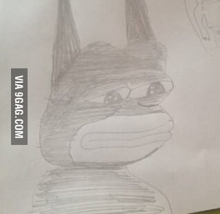 Pepe the batman - 9GAG