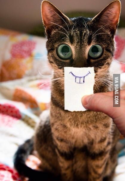Just smile - 9GAG