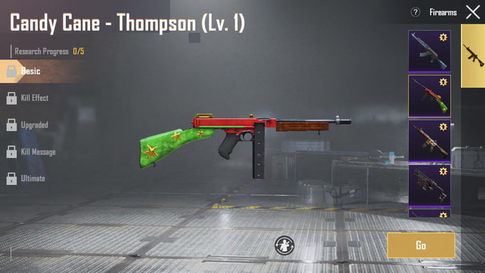 New candy cane Thompson in the workshop - 9GAG