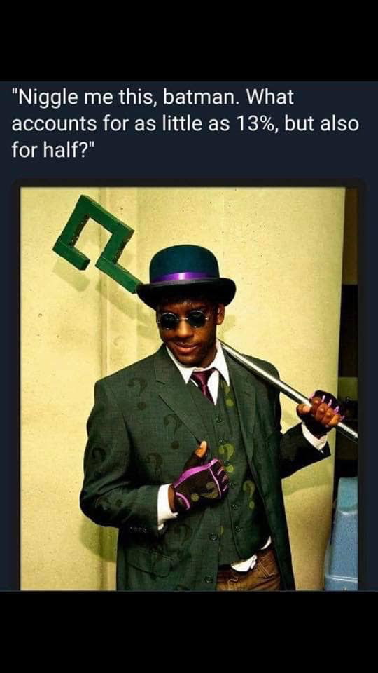 Niggle me this, Batman - 9GAG