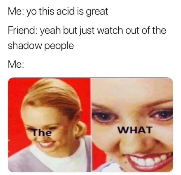 The shadow people - 9GAG