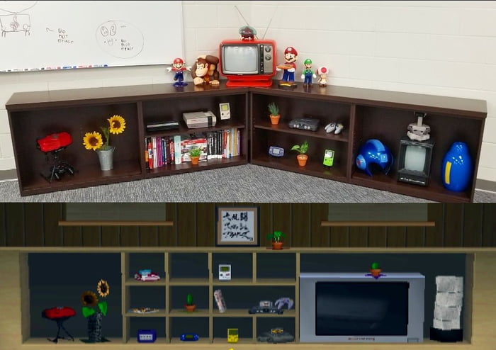 In my classroom, I tried to replicate the trophy room in Super Smash ...