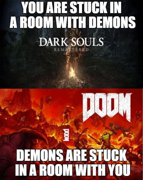 Doom = MOAR ANGRY!! - 9GAG