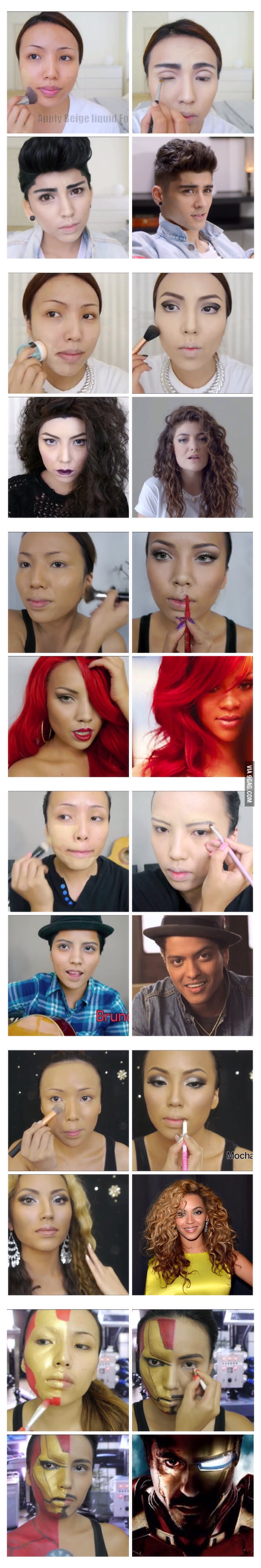 Legit Make-up transformations. - 9GAG