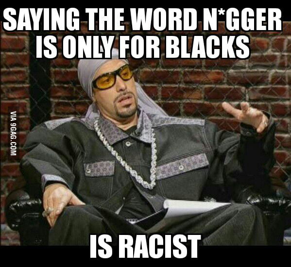 It should be for all races or none ... - 9GAG
