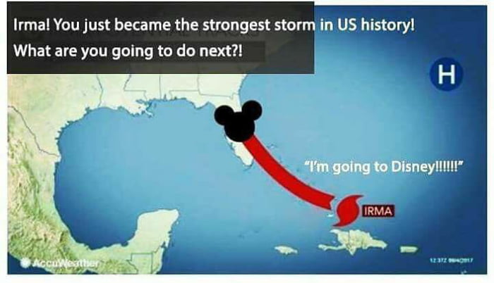 Irma going to Disney! - 9GAG