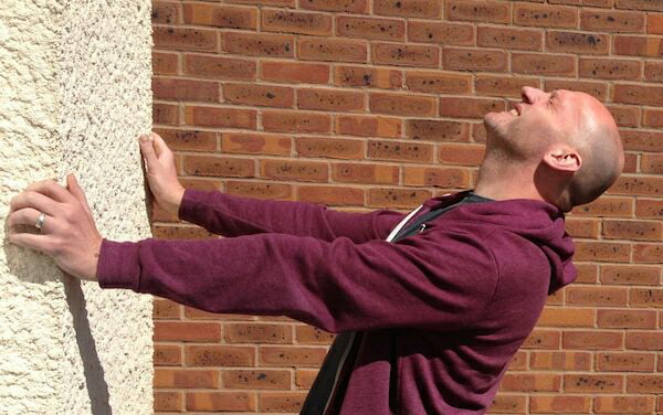 Hitting Head On Wall