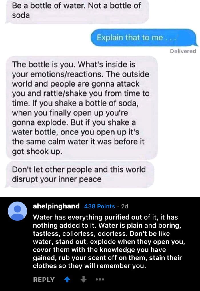 Best response ever? - 9GAG