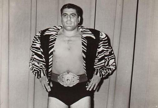 Professional wrestler Lenny Montana in 1955, he later became an actor ...