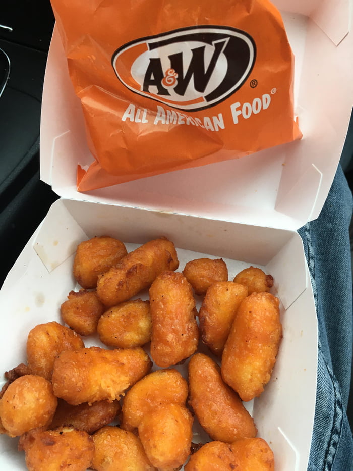 A&W Sriracha Cheese Curds - 9GAG