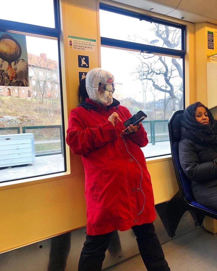 How to stop corona? Diaper as face mask . - 9GAG